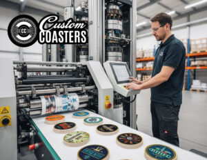 Custom Coasters | Promote using Custom Drink Coasters